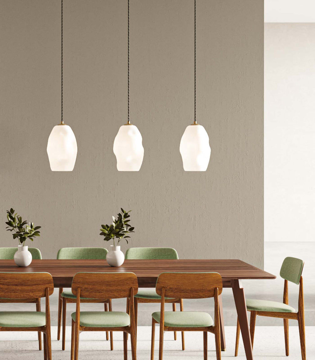 Organic White Pendant Light | Lighting Republic