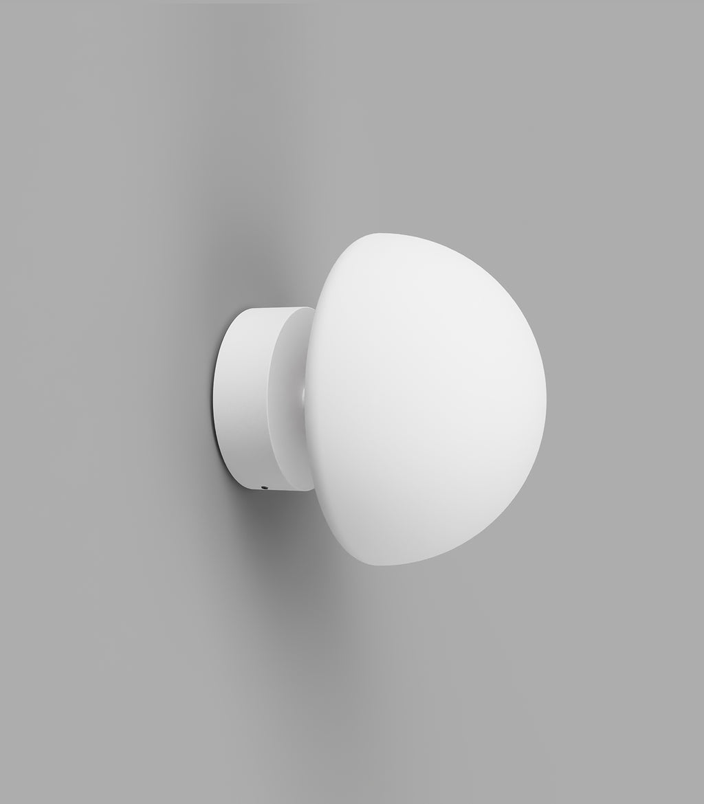 Orb Dome Short Arm Wall Light | Lighting Republic